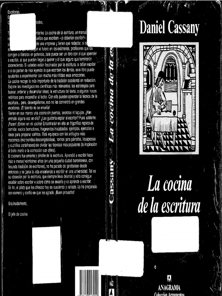 La Cocina de La Escritura. Daniel Cassany | PDF