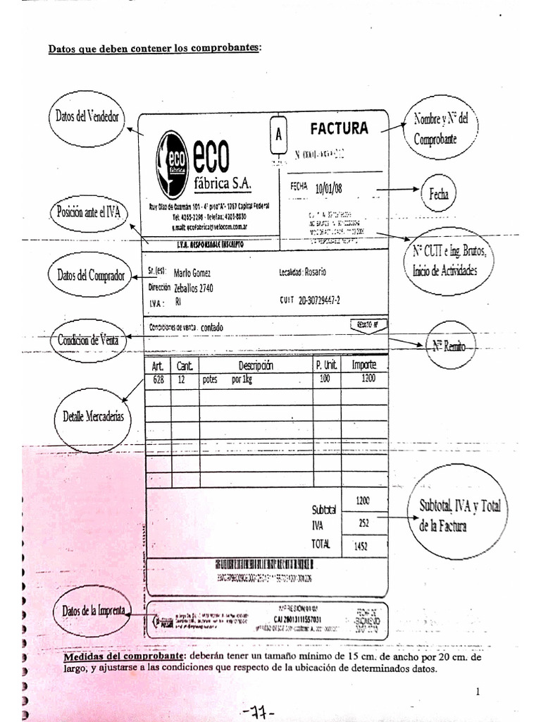 Documentos Comerciales (Ejemplos) | PDF
