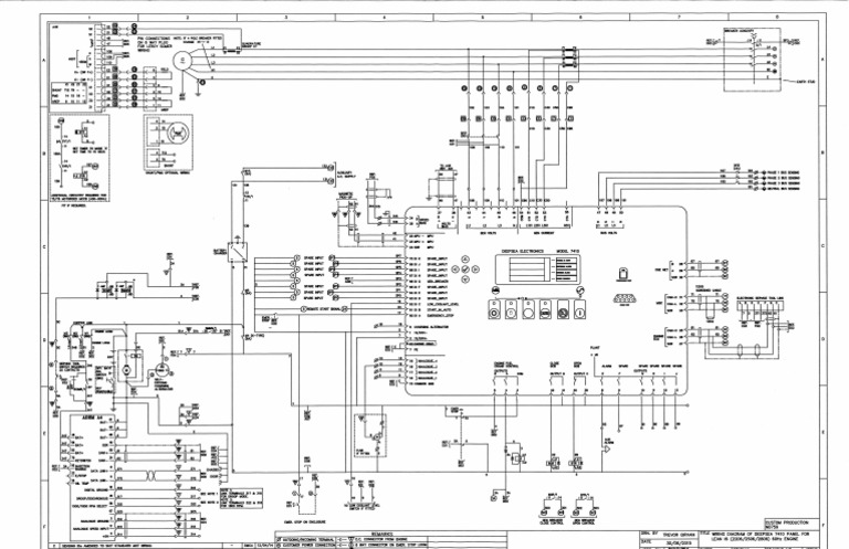 Wiring Diagram For DSE7410 - Lean I6 | PDF