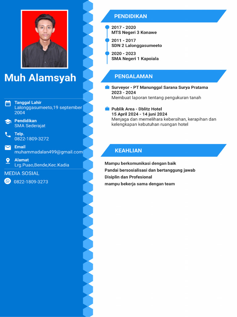 CV Alam | PDF
