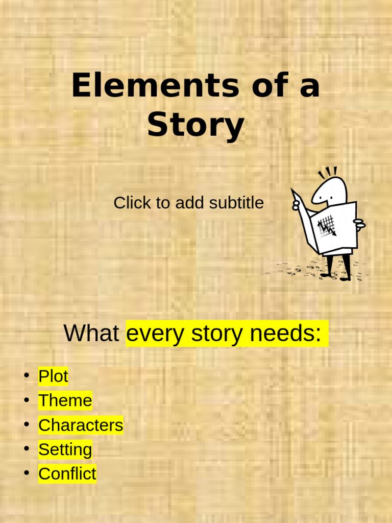 Notes Elements-of-a-Plot-Diagram | PDF | Narration | Plot (Narrative)