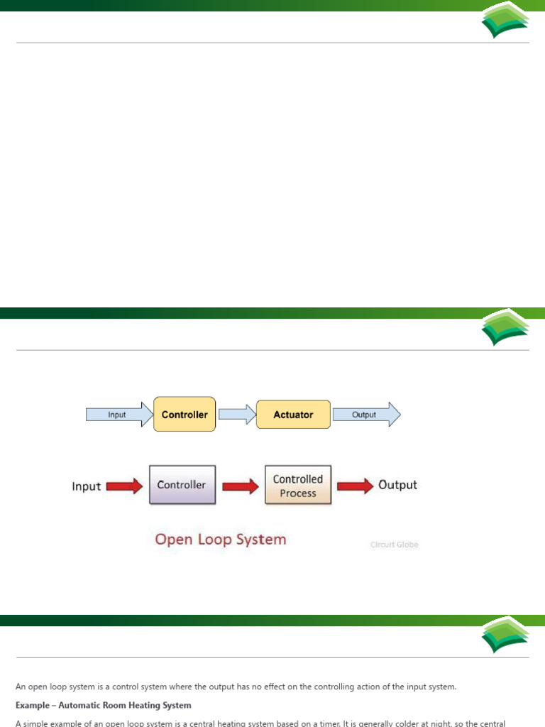 Open Closed loop | PDF