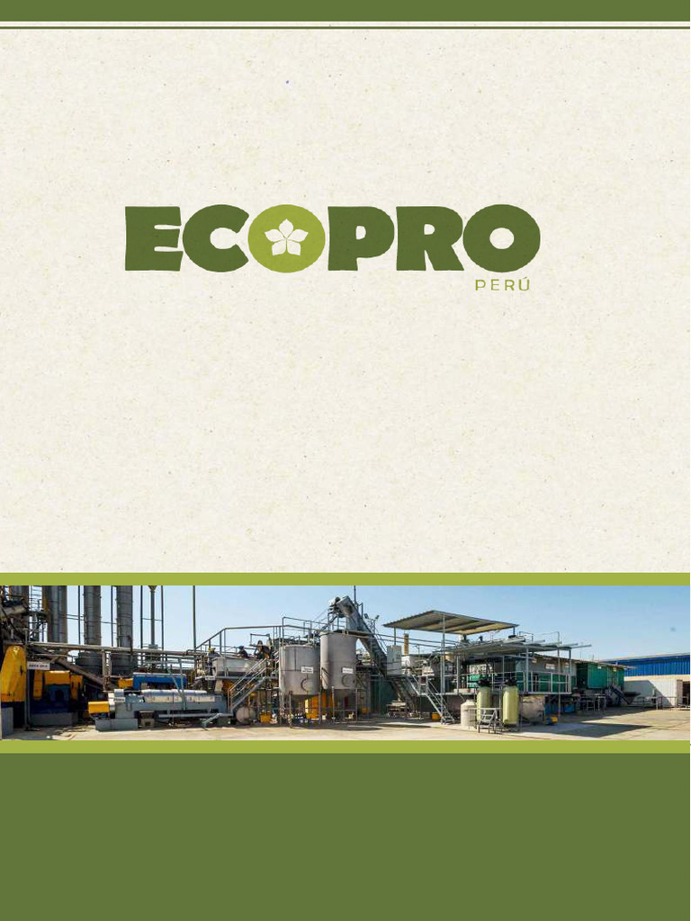 Ficha Técnica - EcoPro (Harina de Pota) | PDF