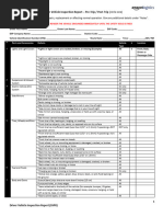 Driver Vehicle Safety Checklist | PDF | Vehicles | Truck