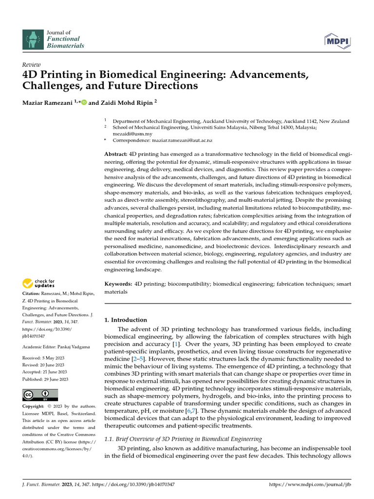 4D_Printing_in_Biomedical_Engineering_Advancements | PDF