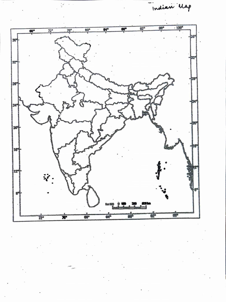 Political Map of India | PDF