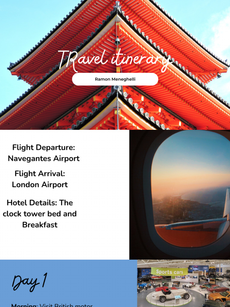 TRavel Itinerary | PDF