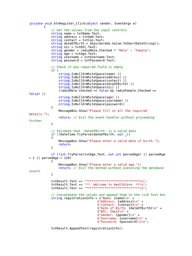 private void btnRegister | PDF