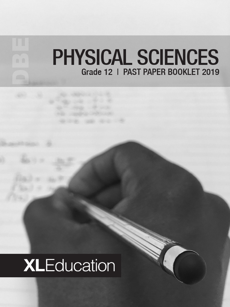 Past Paper Booklet 2019 - Physical Sciences | PDF