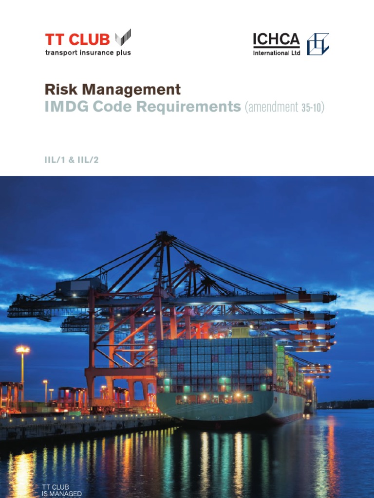 IMDG Pocket Card - Dangerous Goods - Final | PDF | Dangerous Goods ...