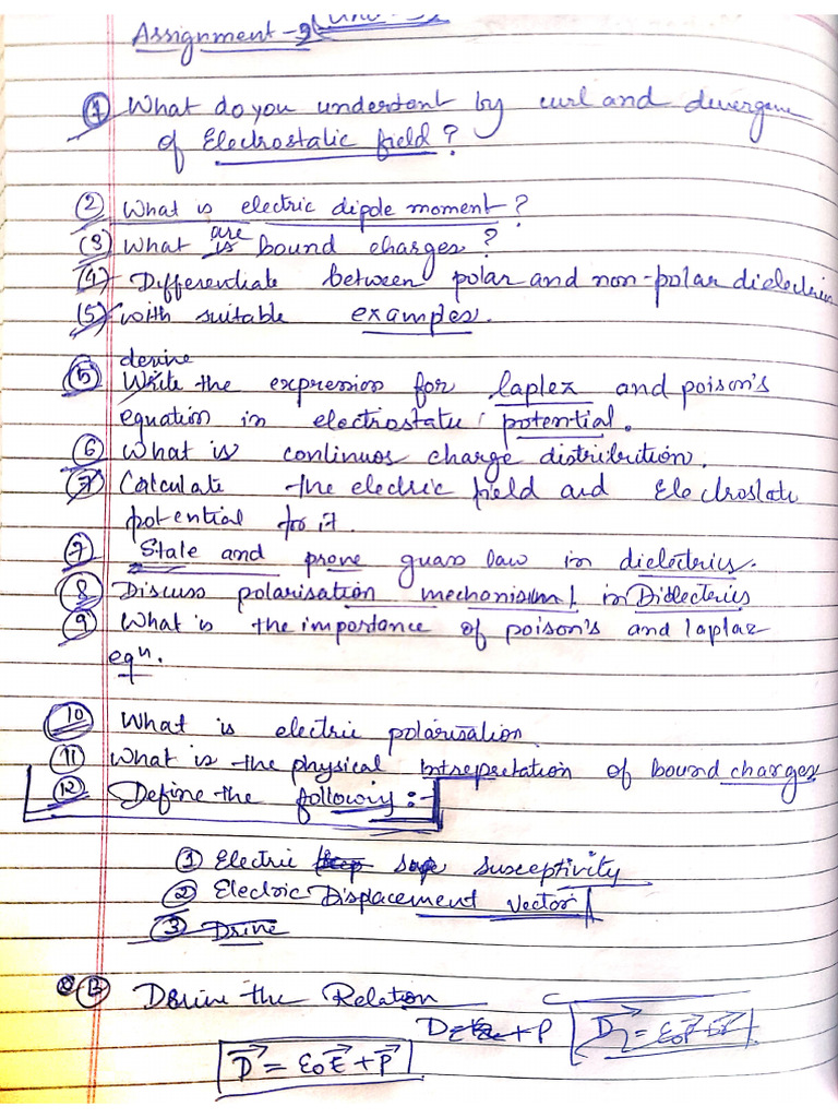 Assignment Unit - III | PDF