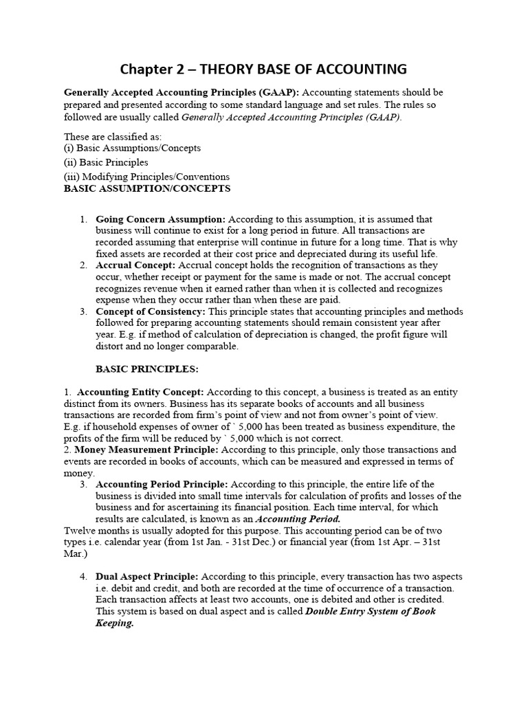 Principles of Accounting | PDF