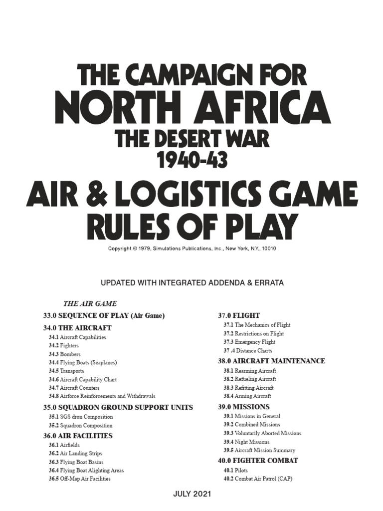 The Αir Game and the Logistics Game | PDF