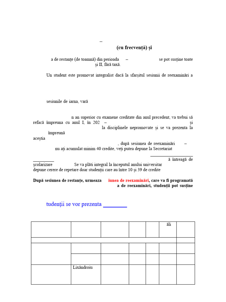 Programare Sesiune Toamna Anul I ZI Si ID 2023 - 2024 | PDF