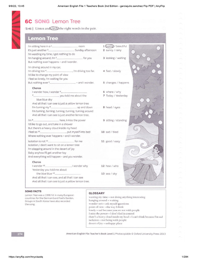 American English File 1 Teachers Book 2nd Edition | PDF