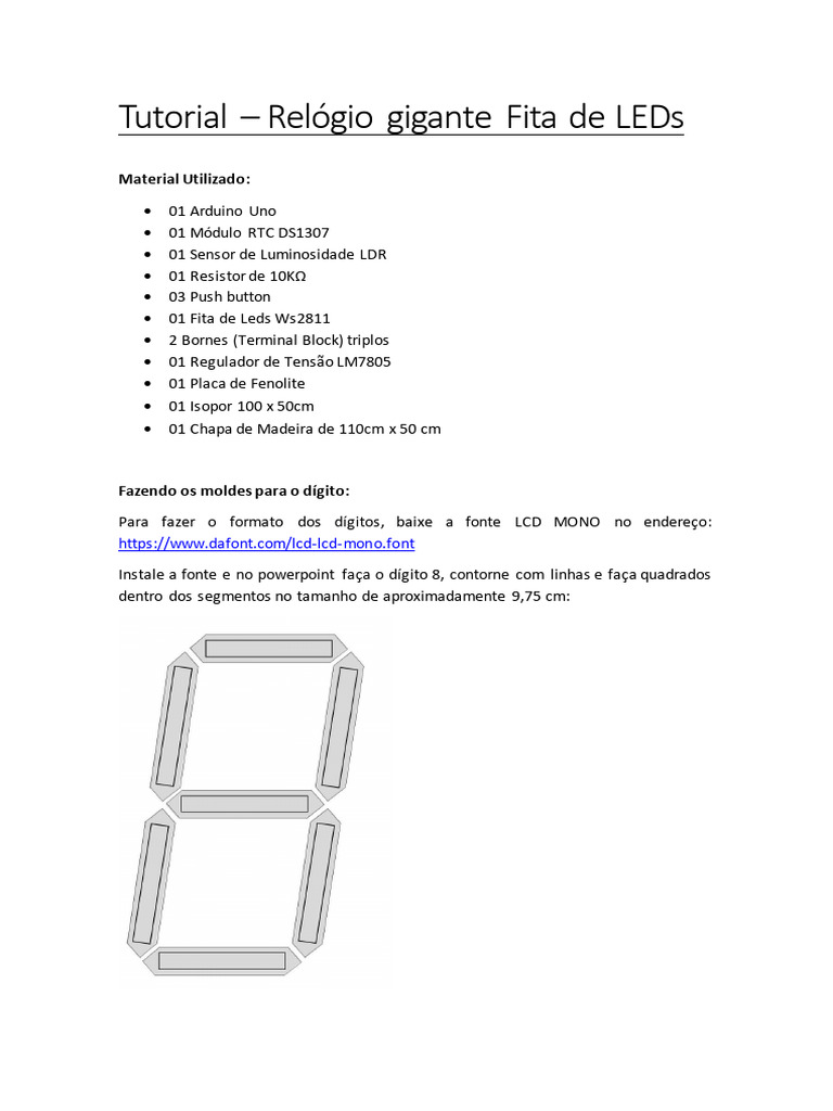 Tutorial de Montagem PDF | PDF