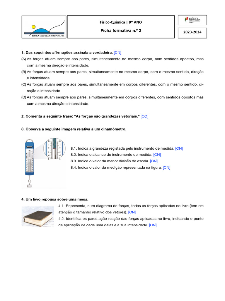 Ficha Formativa N.º 2 | PDF