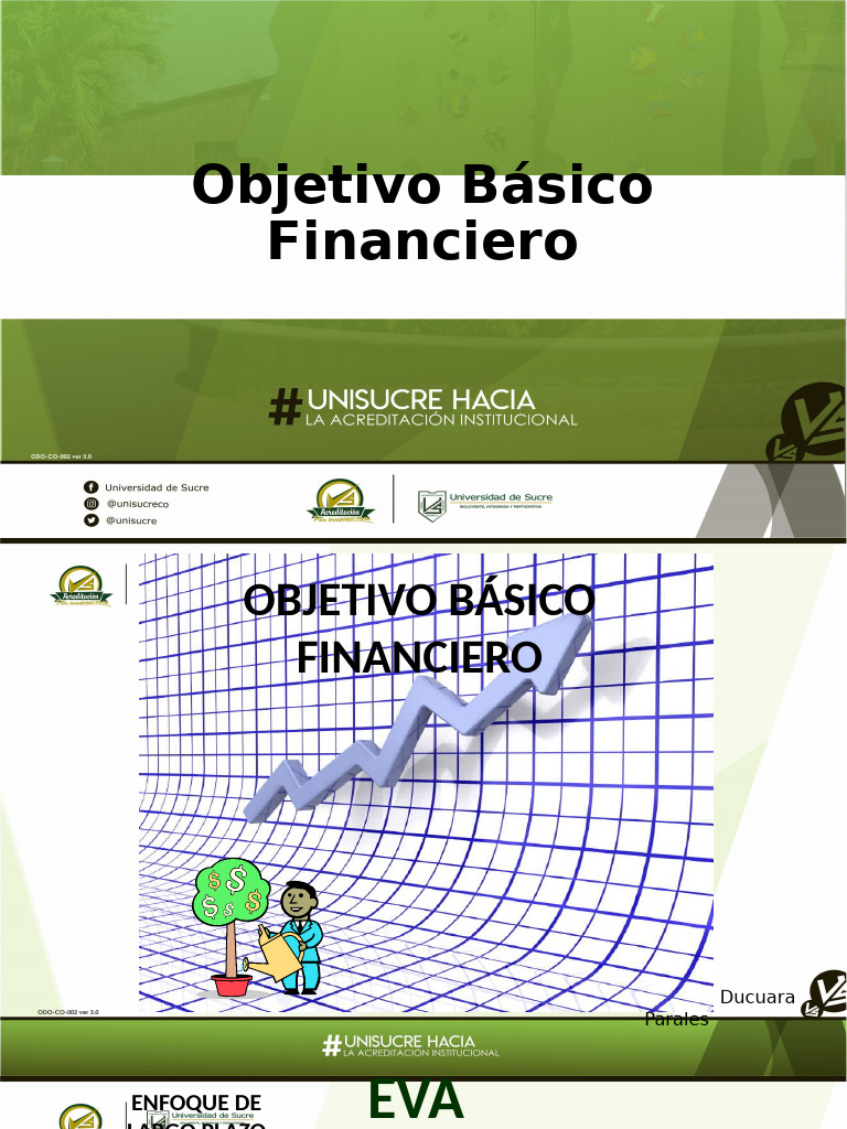 Semana 1. Presentación Objetivo Básico Financiero (OBF) | PDF