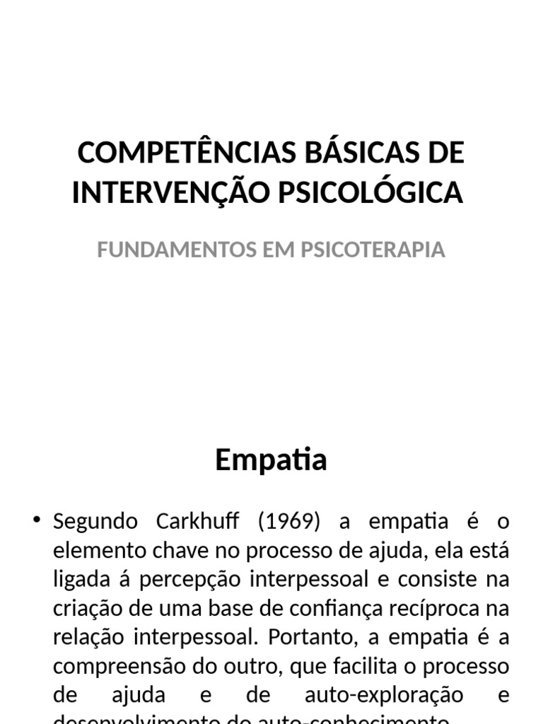 Competencias Basicas | PDF