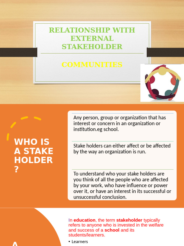 Relationship External Stakeholder | PDF