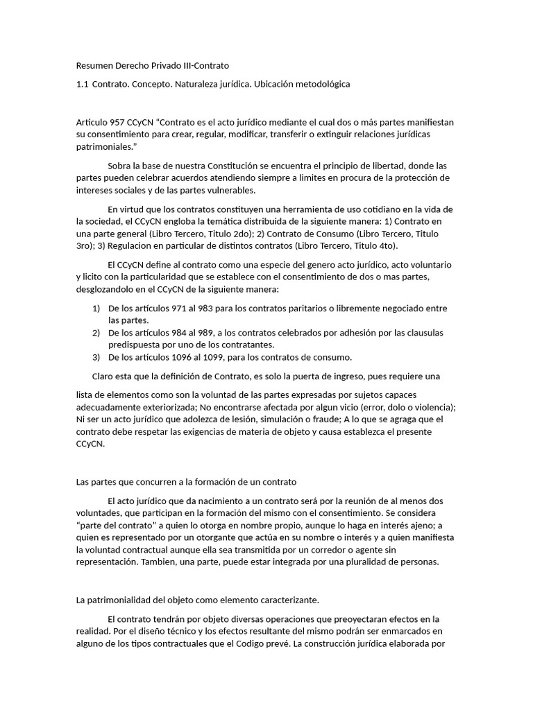 Efip 1 Resumen Contrato | PDF