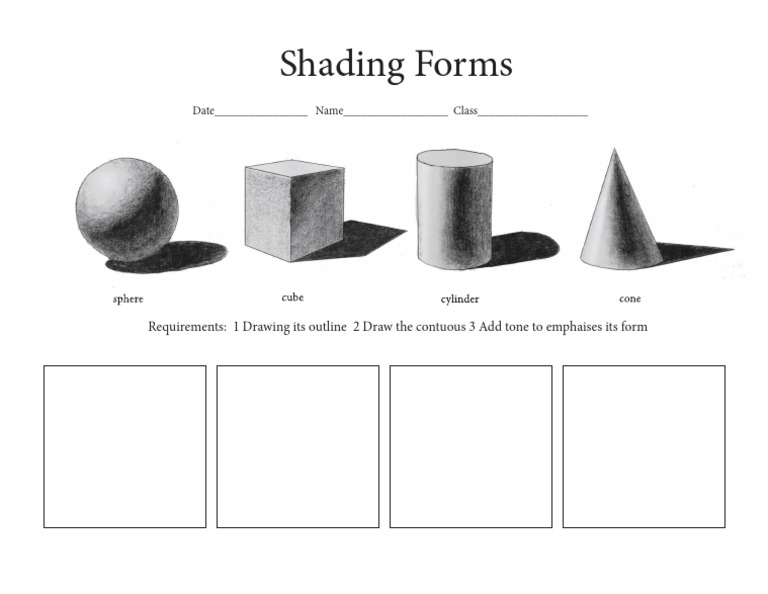 Shading Forms | PDF | Finance & Money Management | Teaching Methods ...