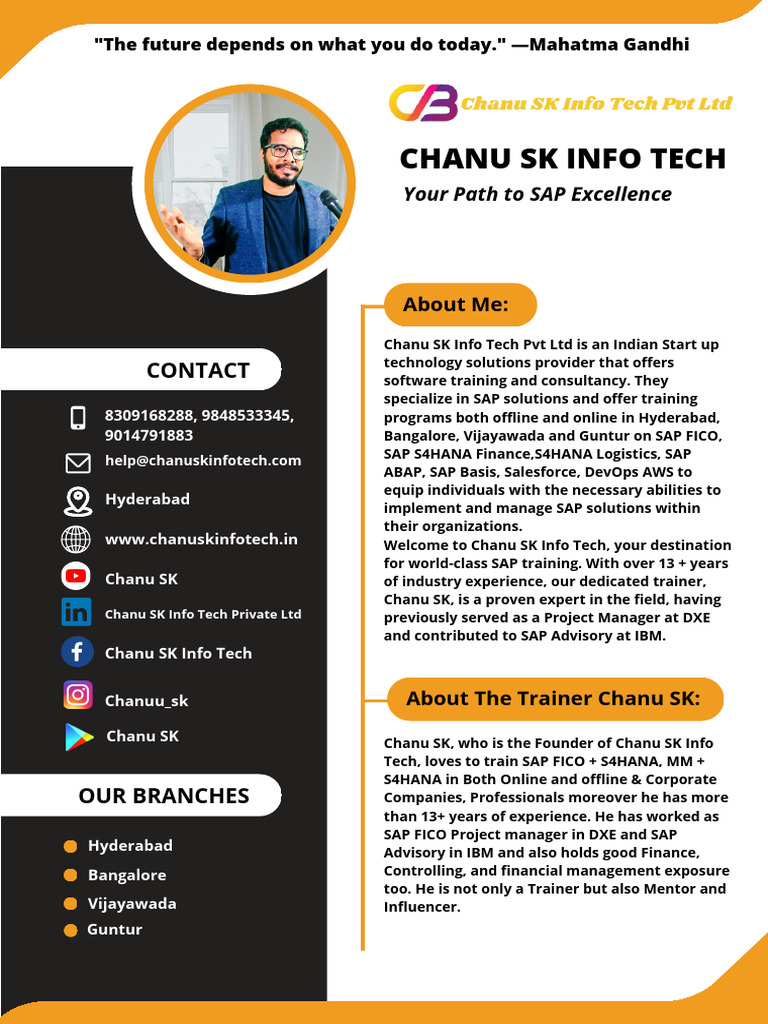 SAP End-User R2R P2P O2C Syllabus | PDF