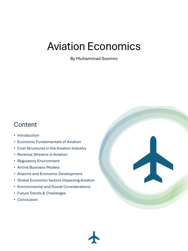 Aviation Economics | PDF