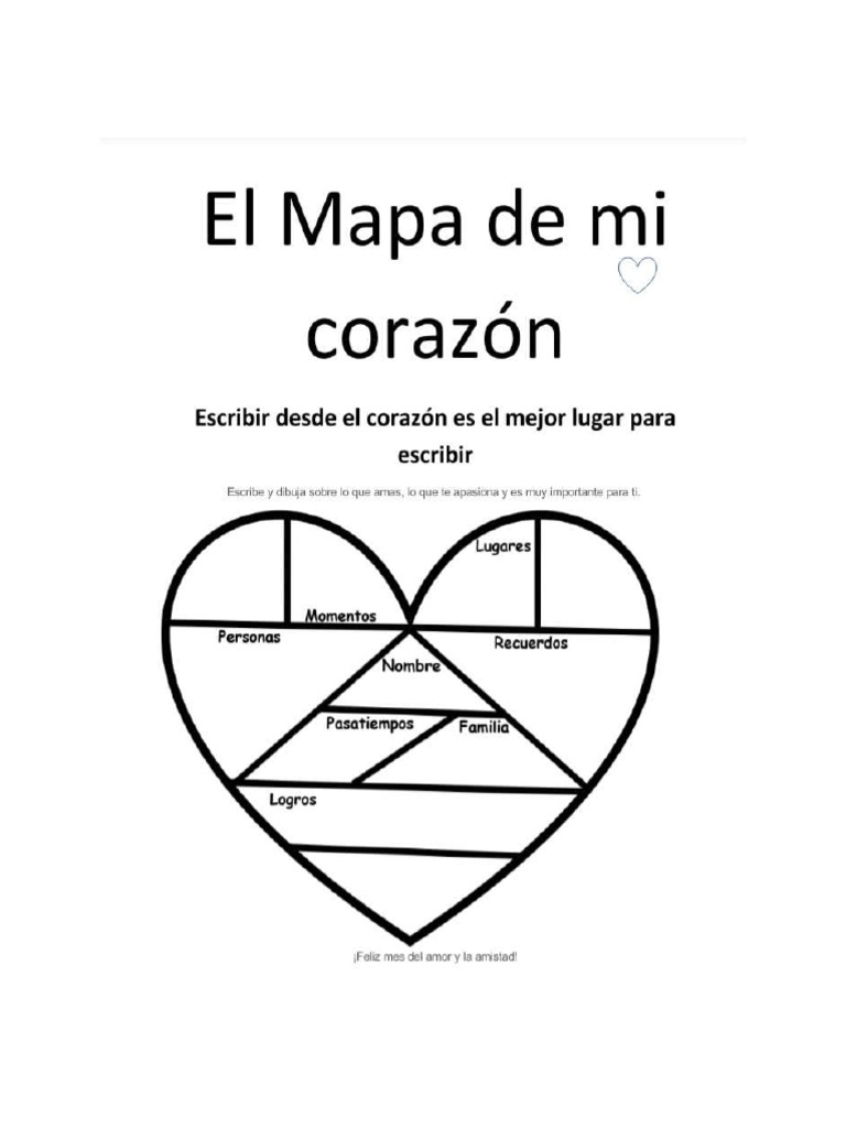 Mapa de Mi Corazón | PDF