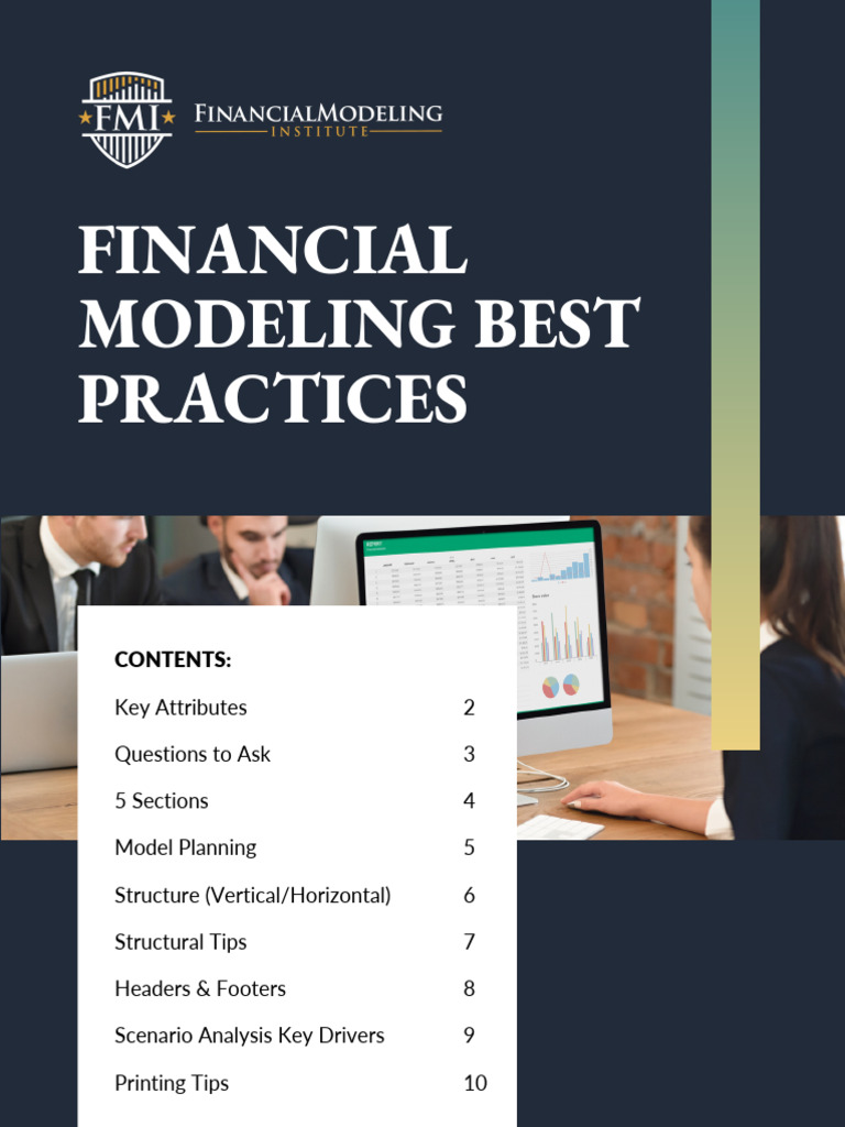 Guide to Financial Modeling Best Practices | PDF