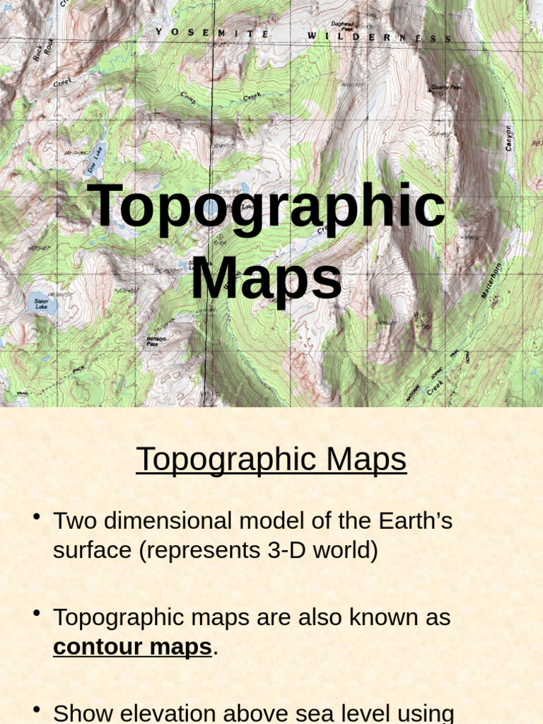 Topographic Maps | PDF