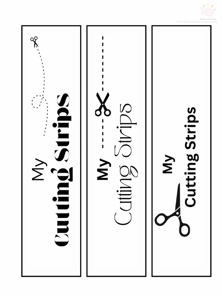 Free Printable - Cutting | PDF