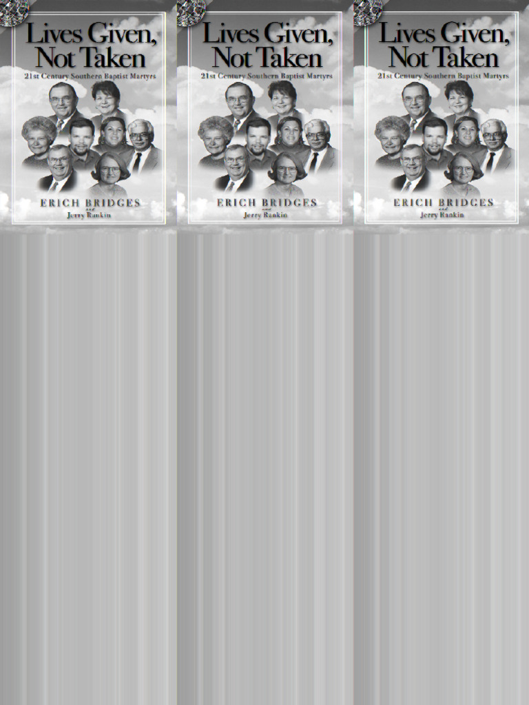 Lives Given, Not Taken - 21st Ce - Erich Bridges | PDF