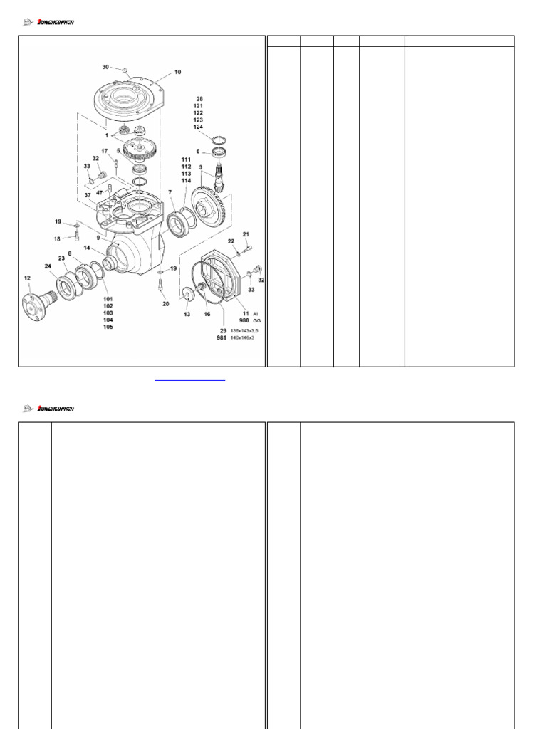 Jungheinrich EJC-216 - Transmissão | PDF