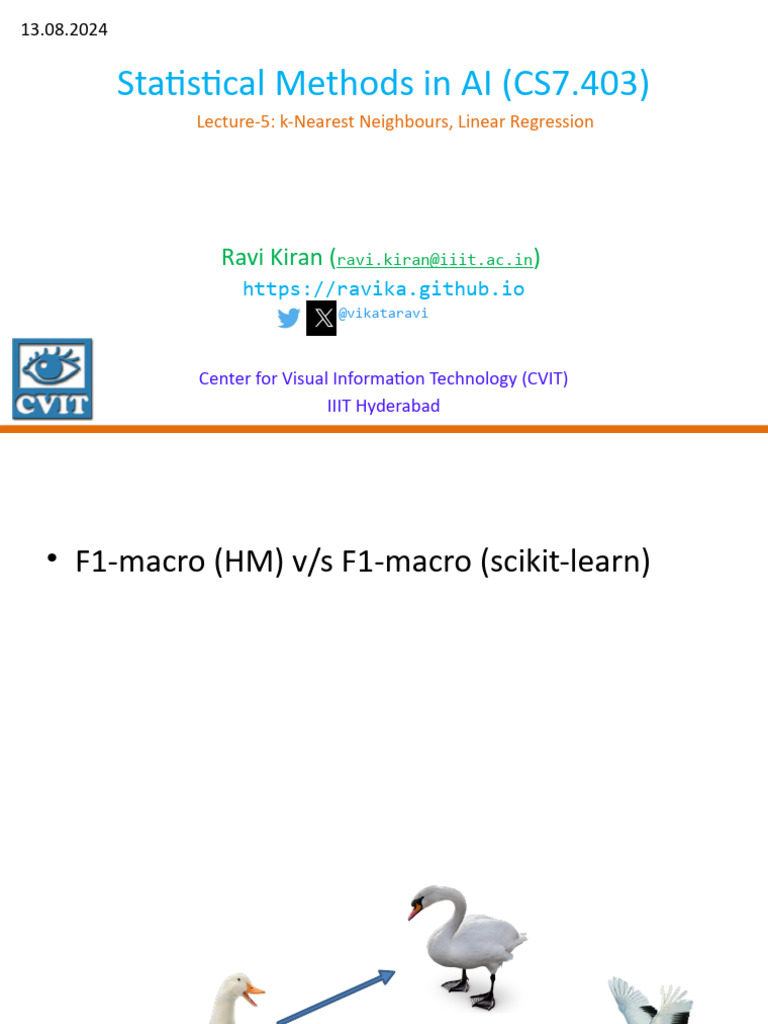 Lecture 5 Slides | PDF