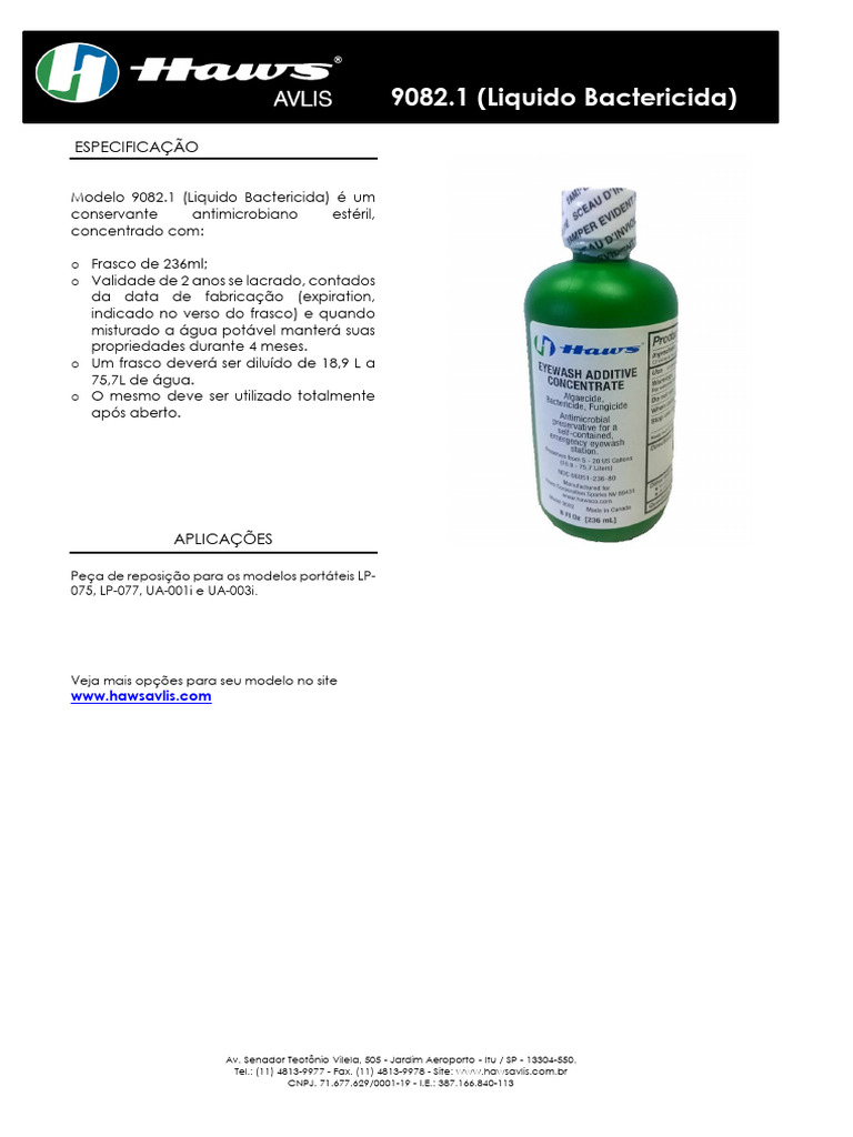 Liquido Bactericida 236ML | PDF
