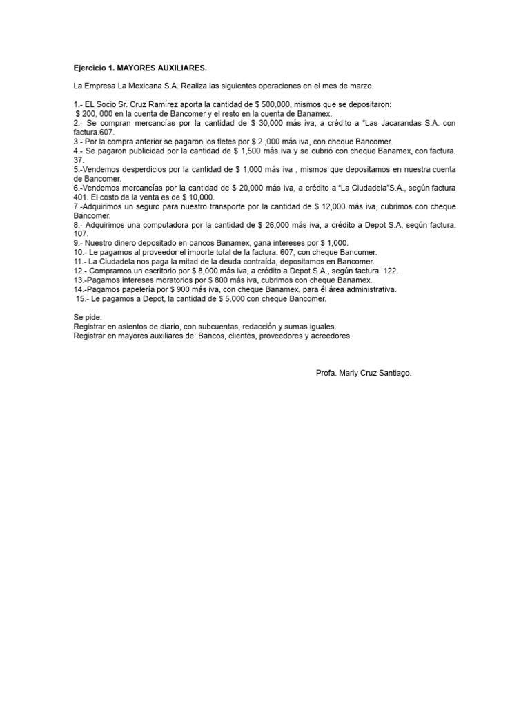 Ej.1 Mayores Aux | PDF
