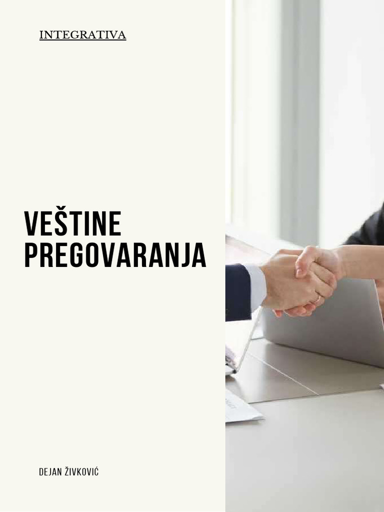 Vestine Pregovaranja Ebook | PDF