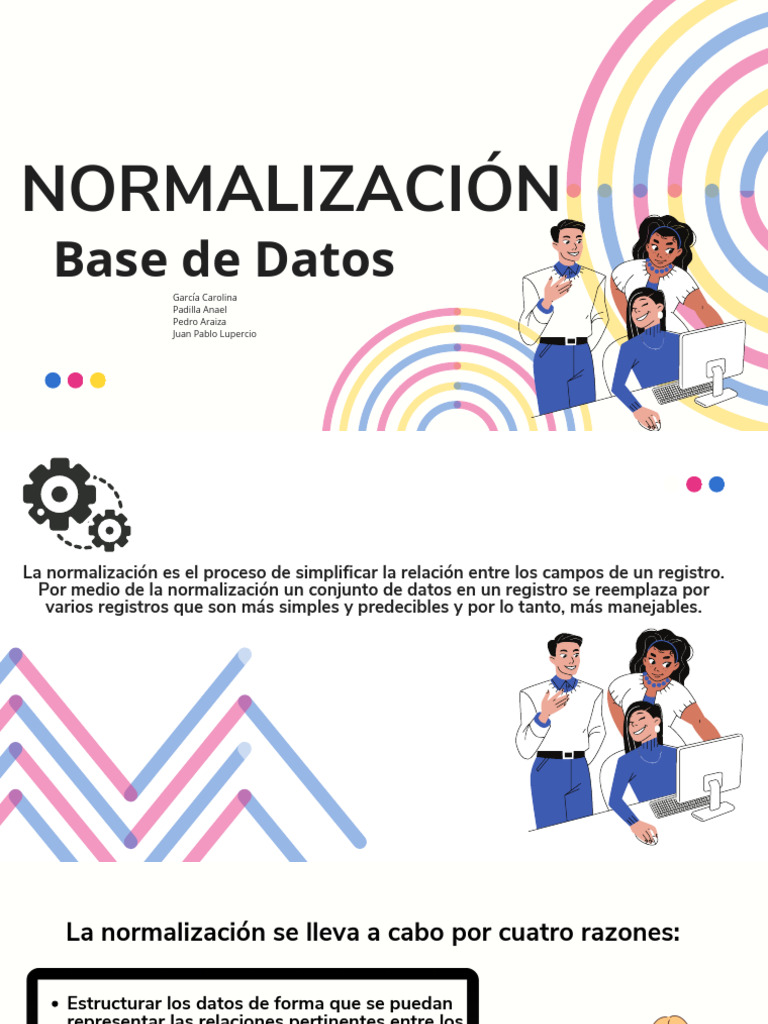 Exposición Normalización | PDF