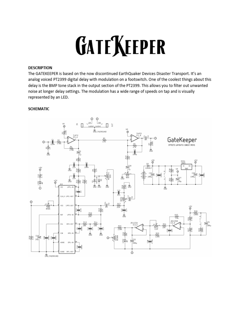 GateKeeper Build | PDF | Manufactured Goods | Electricity