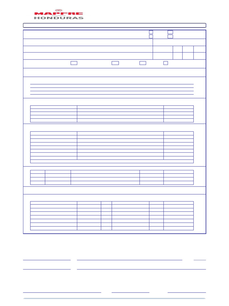 FORMULARIO DE RECLAMOS POR MUERTE Mapfre | PDF