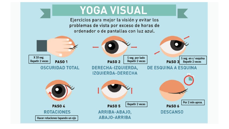 Yoga Visual Con Indicaciones | PDF