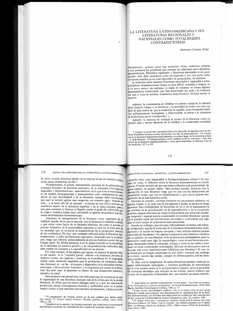 Antonio Cornejo Polar. | PDF Antonio Cornejo Polar. | PDF