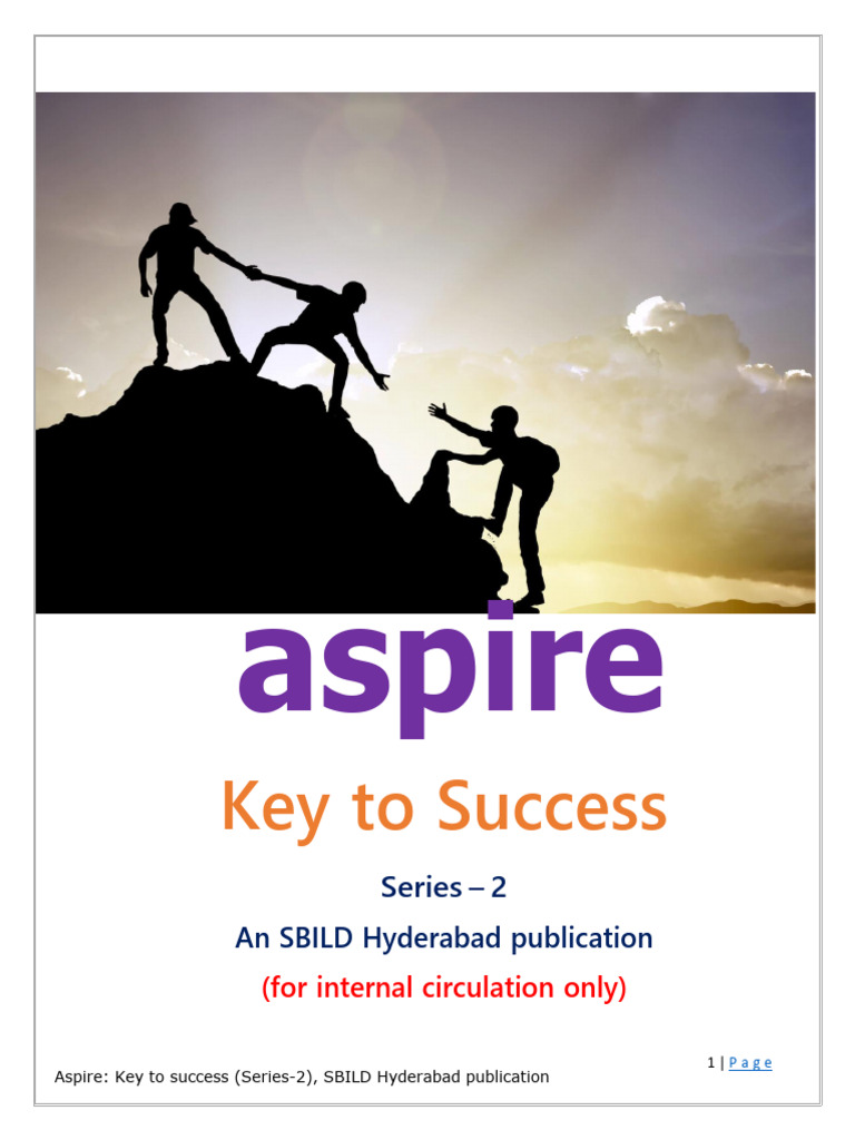 ASPIRE (Key To Success) 2022-23 (1) 20221223050018 | PDF | Cheque ...