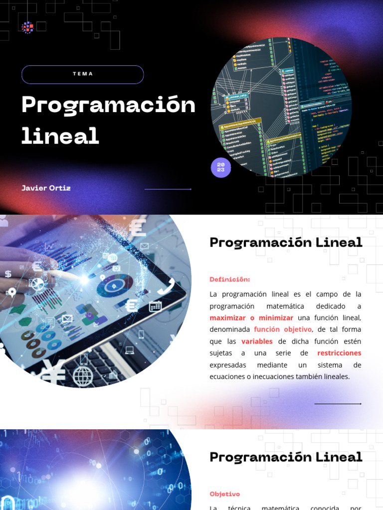 Programación Lineal | PDF