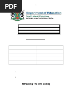 Unisa Declaration Form | PDF