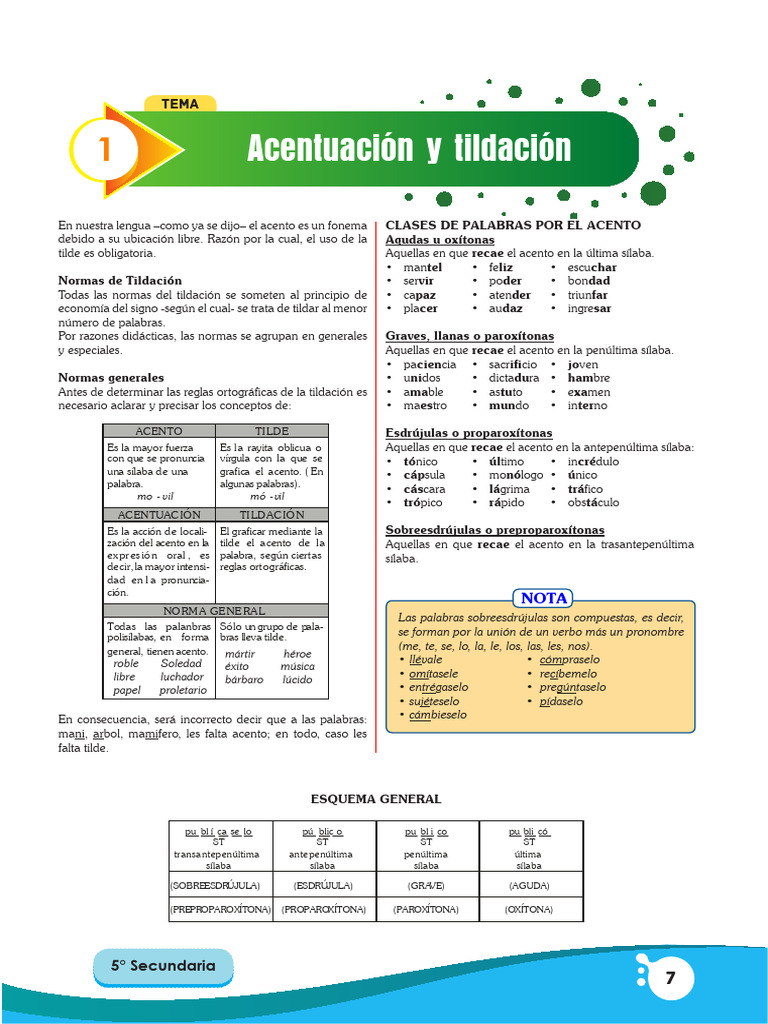 lenguaje 5to secund (1) | PDF
