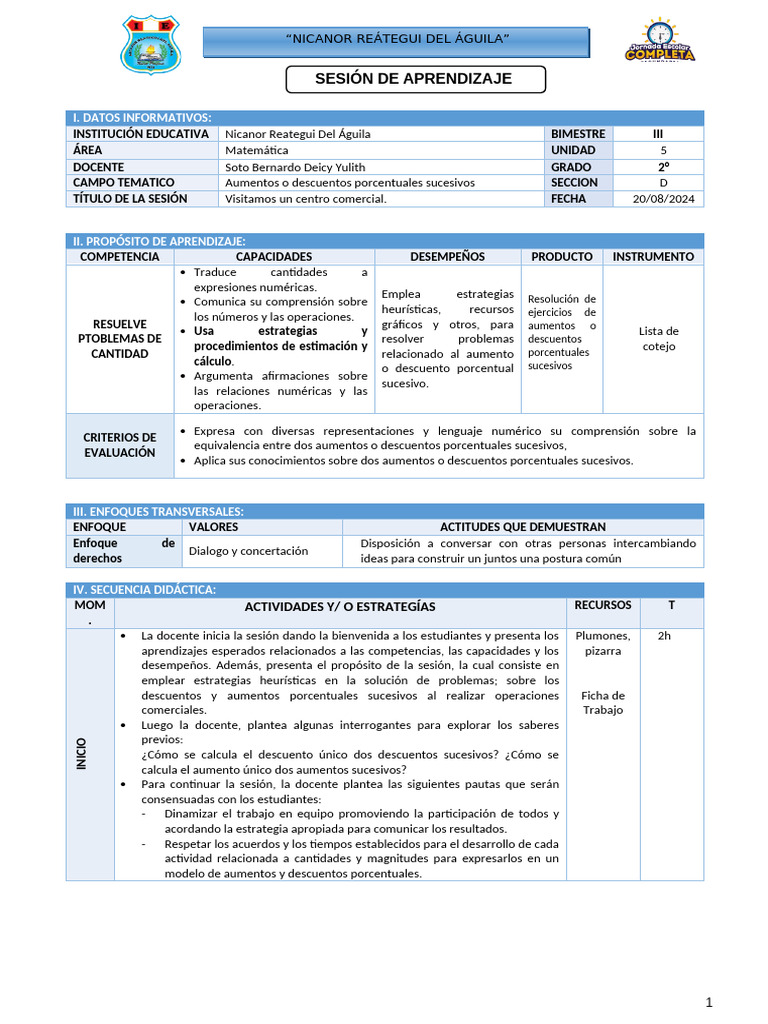 Sesion 3 - U5 | PDF