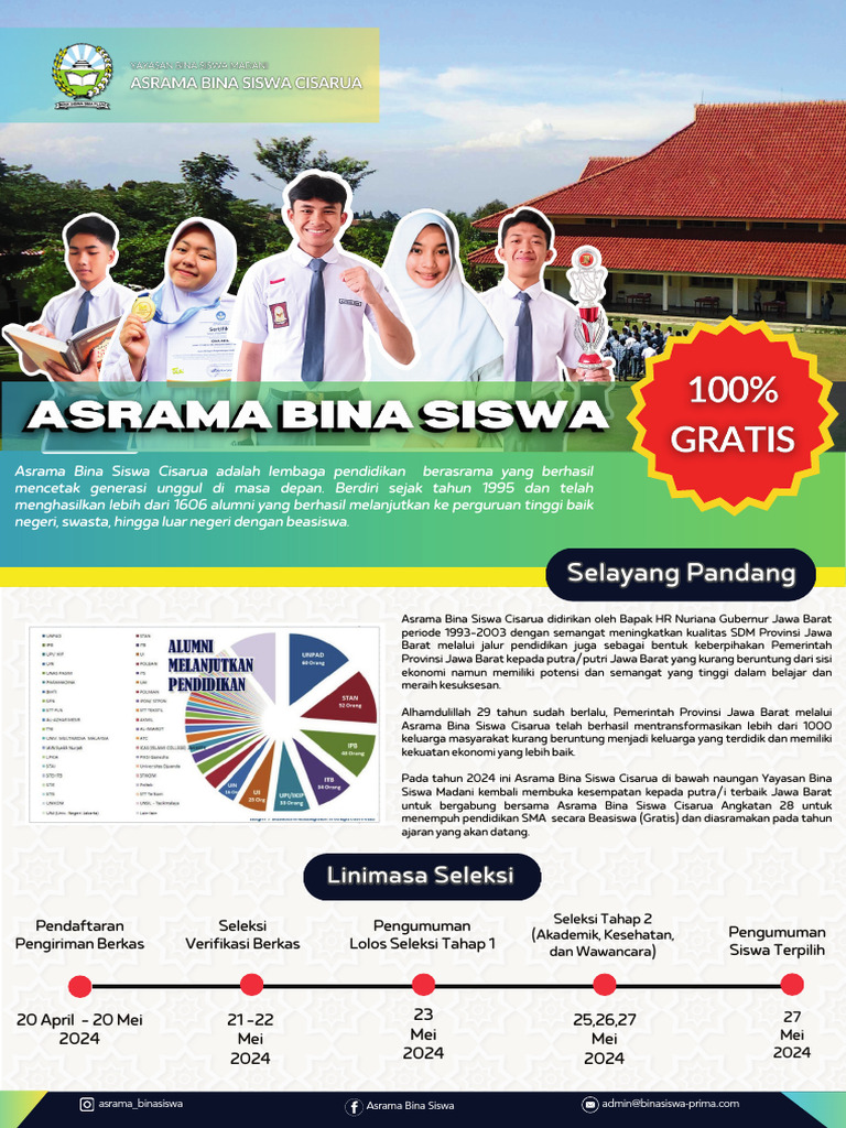 Pamflet PSAB 2024 - Bina Siswa | PDF