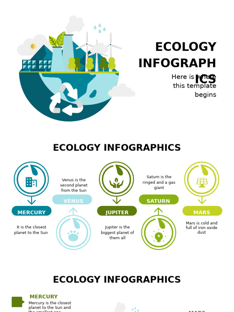 Ecology Infographics by Slidesgo | PDF